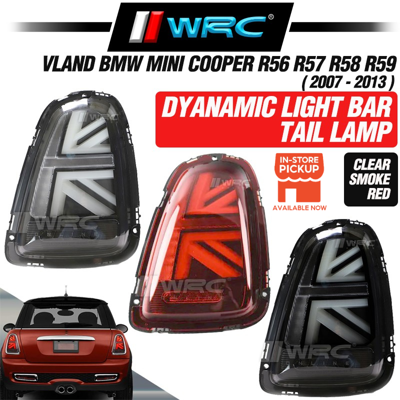 Vland BMW Mini Cooper R56 R57 R58 R59 2007 - 2013 Dynamic Light Bar ...