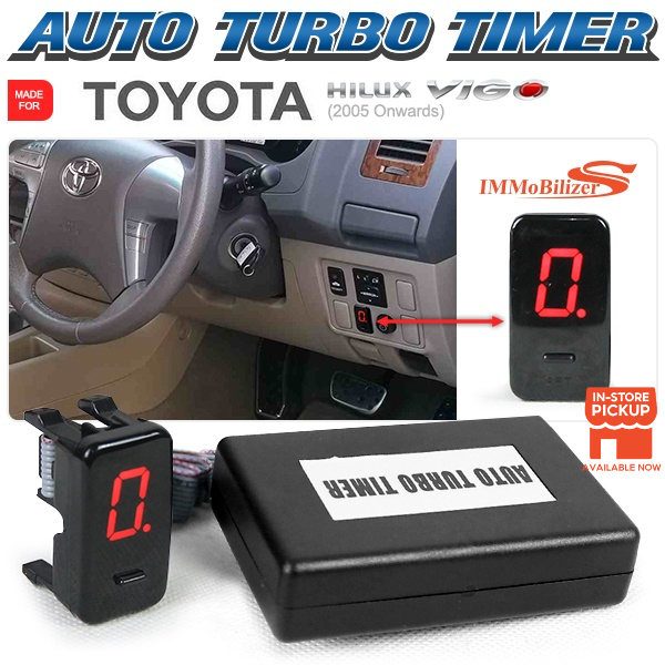 Auto Turbo Timer For Toyota Hilux Vigo 2005 - Onwards | Shopee Malaysia