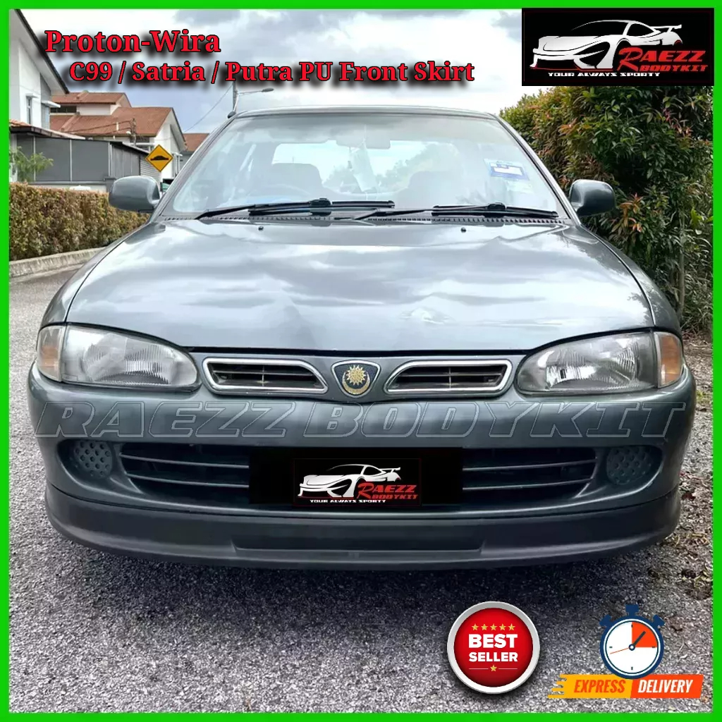💥Ready Stock💥MDM Proton-Wira C99 / Satria / Putra PU Front Skirt ...
