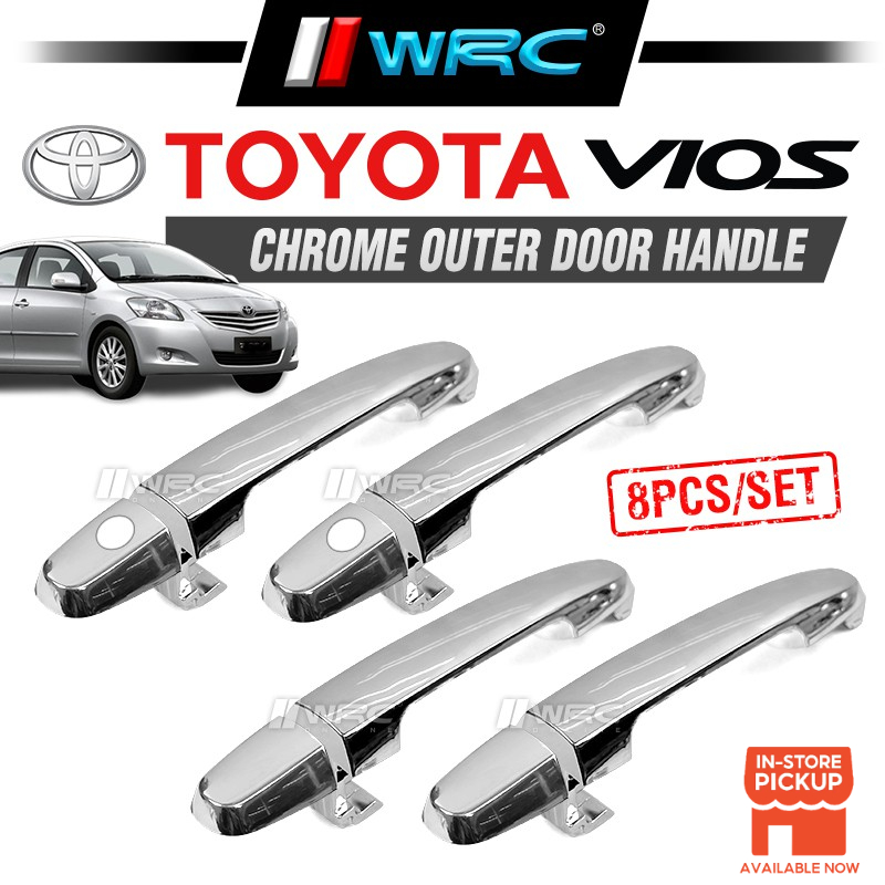 Toyota Vios Chrome Outer Door Handle | Shopee Malaysia