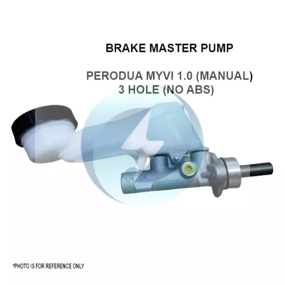 NEW BRAKE MASTER PUMP PERODUA MYVI 1.0 MANUAL AUTO 2006 - 2017 3 PIPE ...