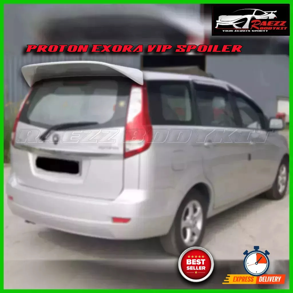 💥Ready Stock💥Proton Exora VIP Spoiler ( WITHOUT PAINT ) | Shopee Malaysia
