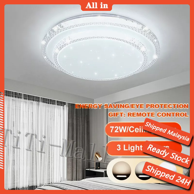LED Ceiling Light High-brightness Living Room Ceiling Light White Light ...