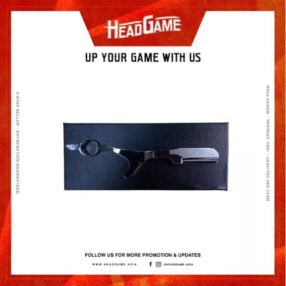 Barber Finger Metal Shaving Razor (Silver) | Shopee Malaysia