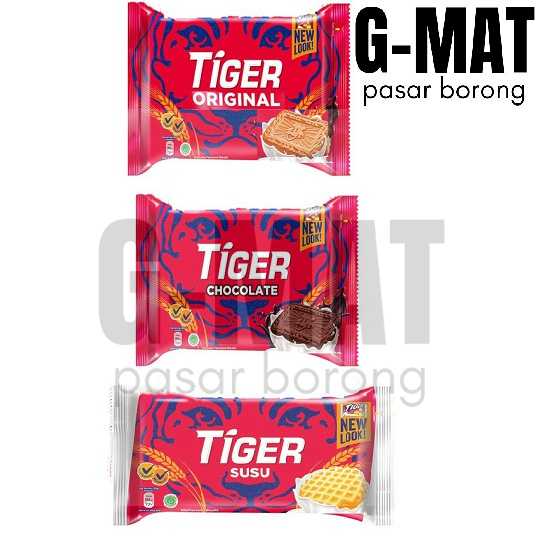 Tiger Biscuit Original 159.6g/Chocolate 159.6g/Susu 175g | Shopee Malaysia