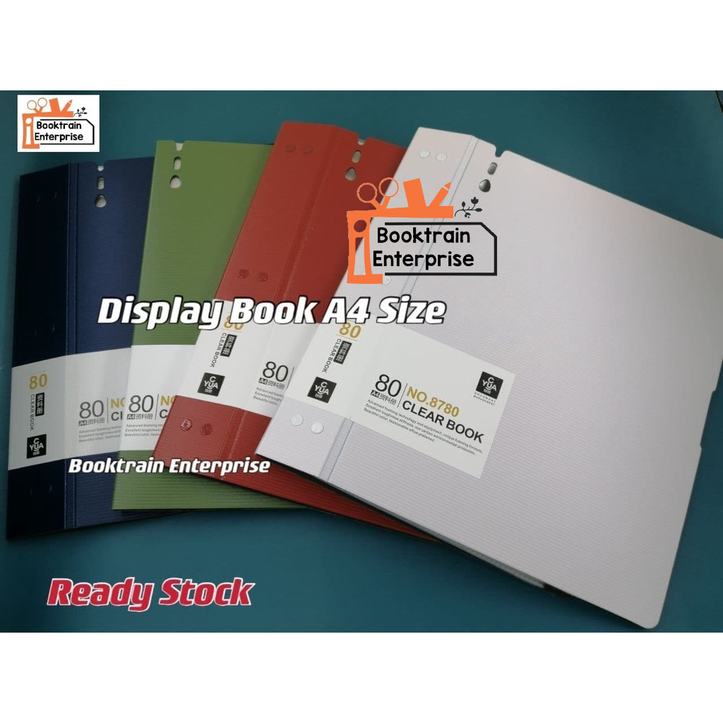(READY STOCK)Display Book 80 Pocket Document Organizer for Music Sheets ...