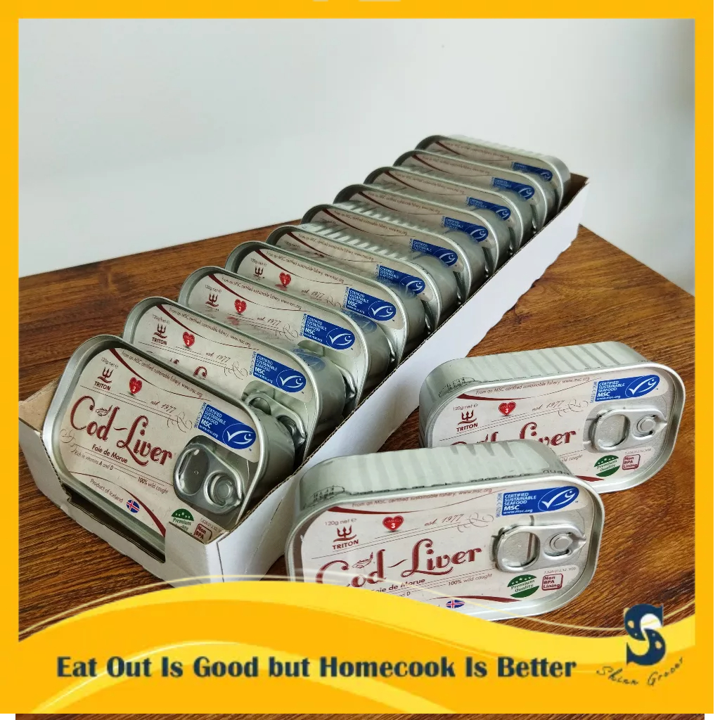 Cod Fish Liver 120GMx12CAN (Above RM130, JB: Free Delivery; Other Area ...