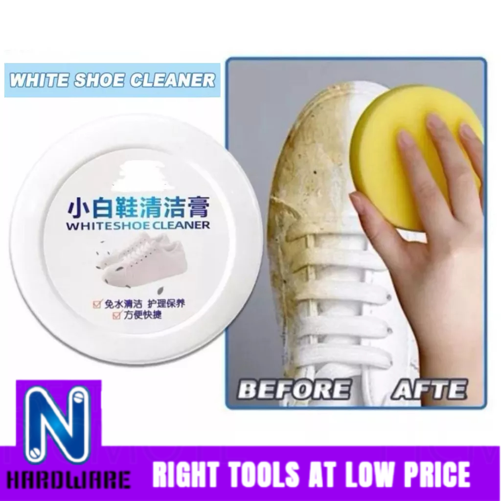 NHOME White Shoes Clean Cream Multi-purpose Magic Cleaner Cream for Car ...