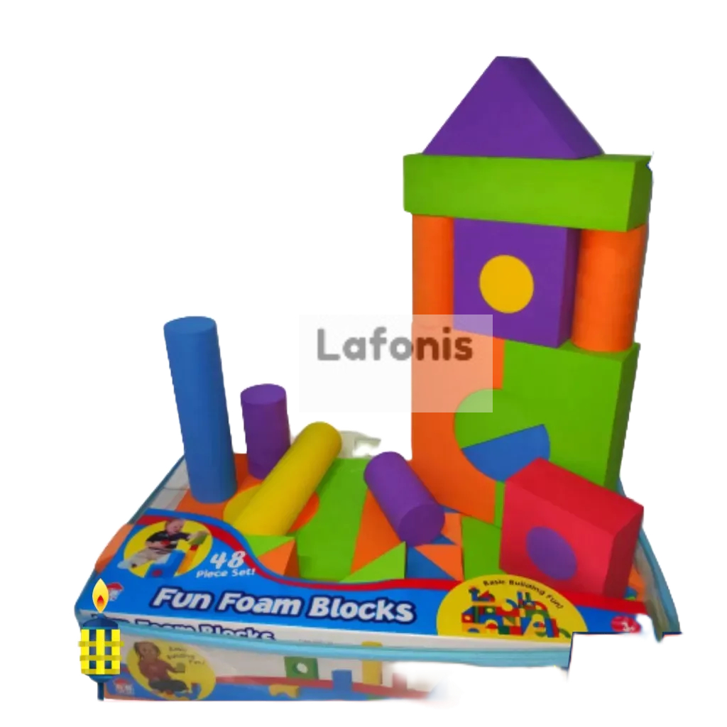 (Lafonis) Fun Foam Blocks (color) (63*42*14 cm) | Shopee Malaysia