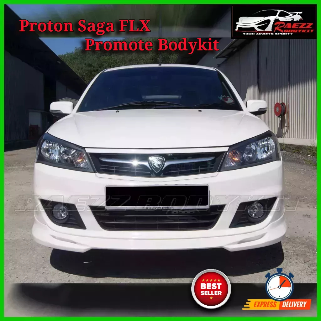 Proton Saga FLX Promote Bodykit ( WITHOUT PAINT ) | Shopee Malaysia