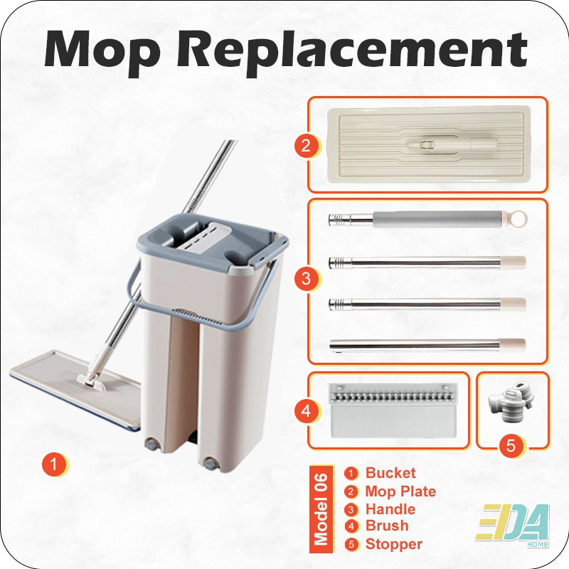 [06-REPLACEMENT] Spare Parts Handle Stopper for Self-Wash And Squeeze ...
