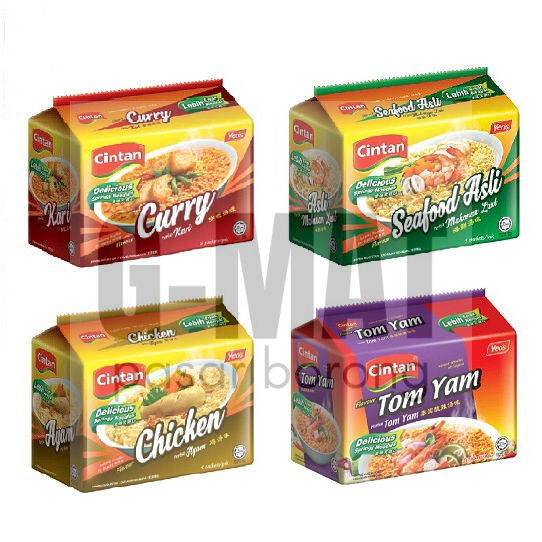 Cintan Mi Segera (Kari/Asli/Ayam/Tomyam/Asam Laksa) | Shopee Malaysia
