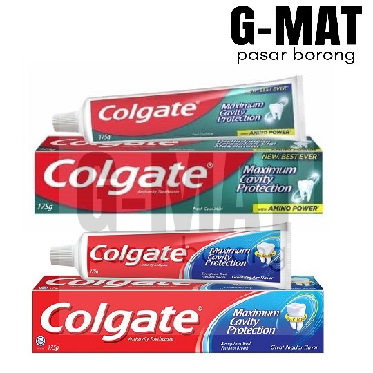 Colgate Anticavity Toothpaste 175G Regular/Cool Mint | Shopee Malaysia