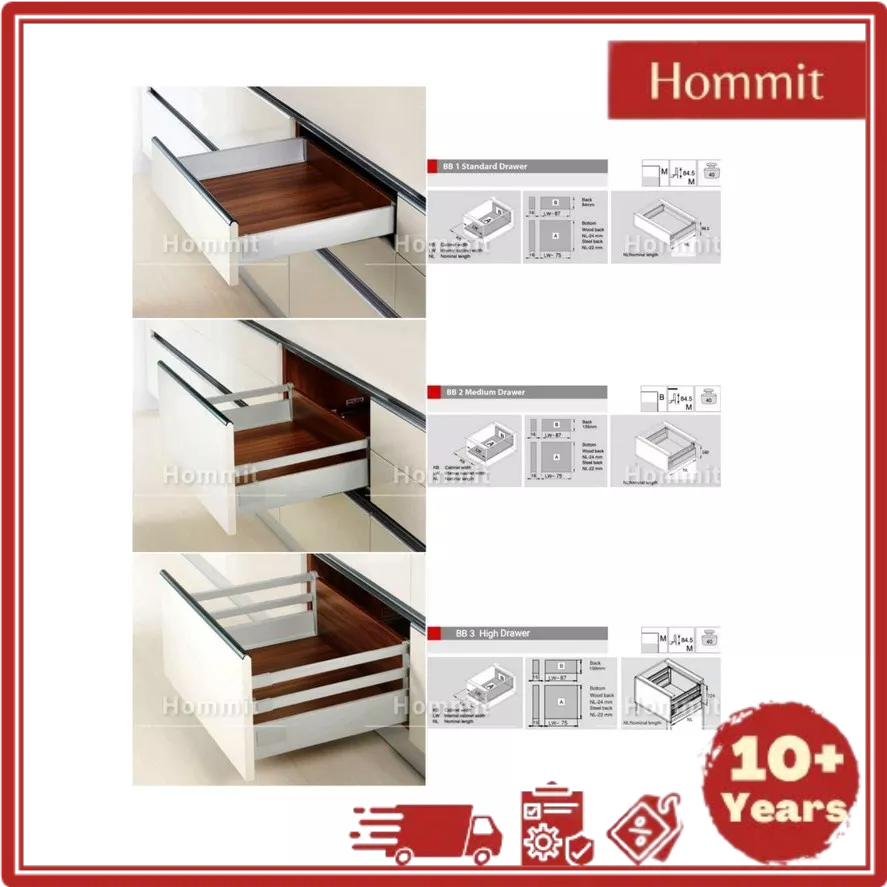 KITCHEN STORAGE - DRAWER SYSTEM-DRAGON BOX DTC | Shopee Malaysia