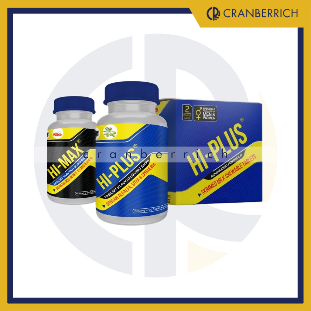 HiPLUS Height Booster Hi Plus | Supplement Tambah Ketinggian | Suplemen ...