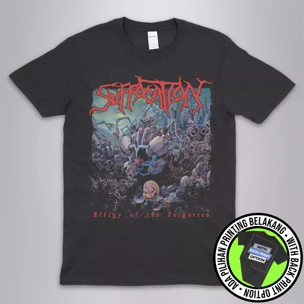 PREMIUM QUALITY Baju Tshirt Band Lelaki Suffocation Effigy Of Forgotten ...