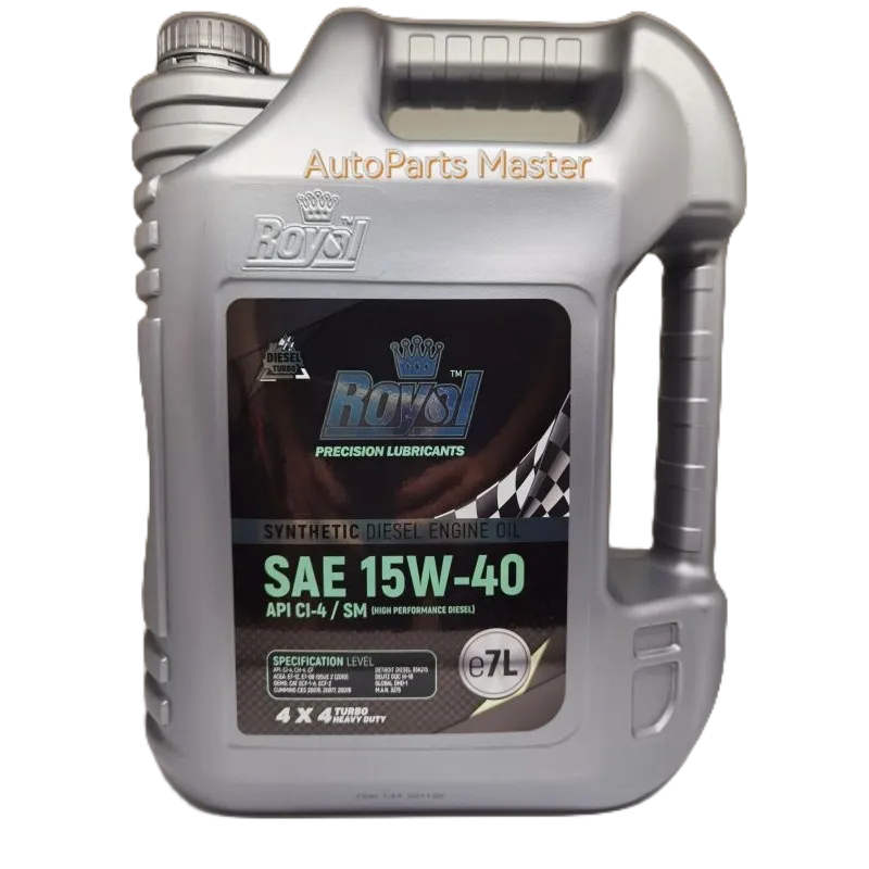 Royal Diesel Turbo Synthetic High Performance Engine Oil SAE 15W-40 API ...