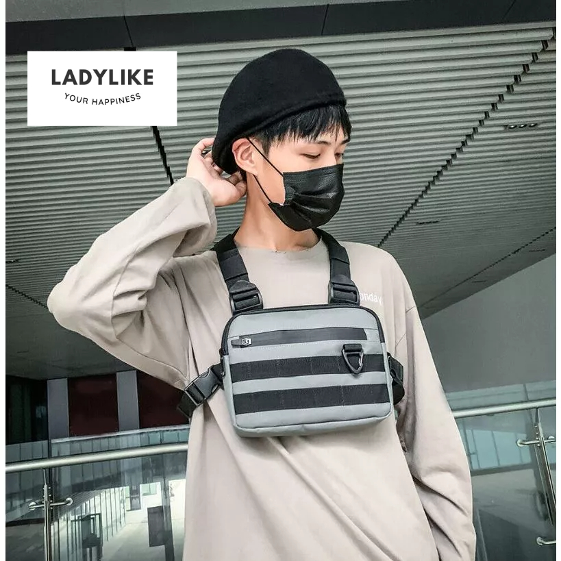 SWAT Chest Bag Dada Beg Tactical Raptor Rider Men Perempuan Miltary ...