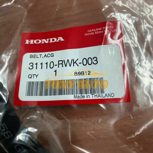 ORIGINAL HONDA STREAM SMA RN6 RSZ 1.8 & RN8 2.0 / CRV SWA FAN BELT ...