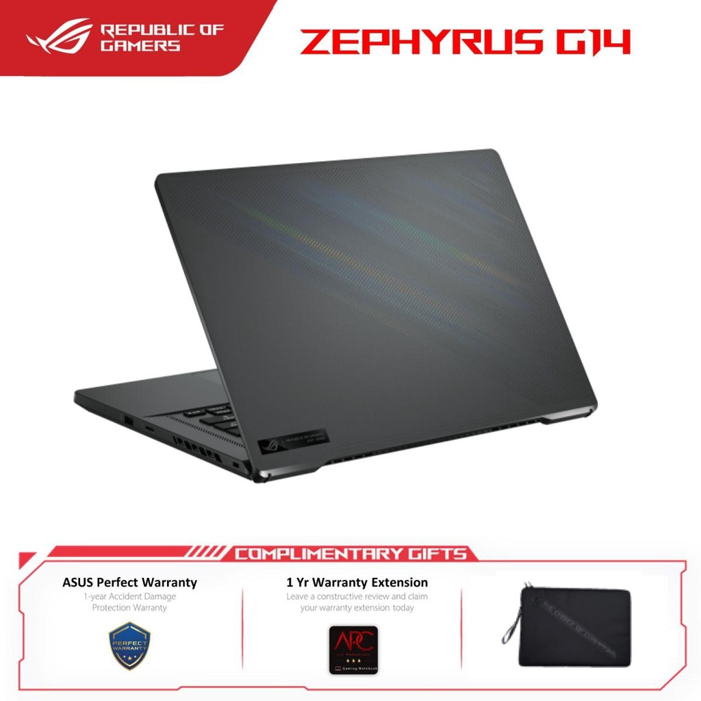 Asus ROG Zephyrus G14 GA401Q-CK2192W R7-5800HS/ 8GB Ram/ 512GB M.2/ RTX ...
