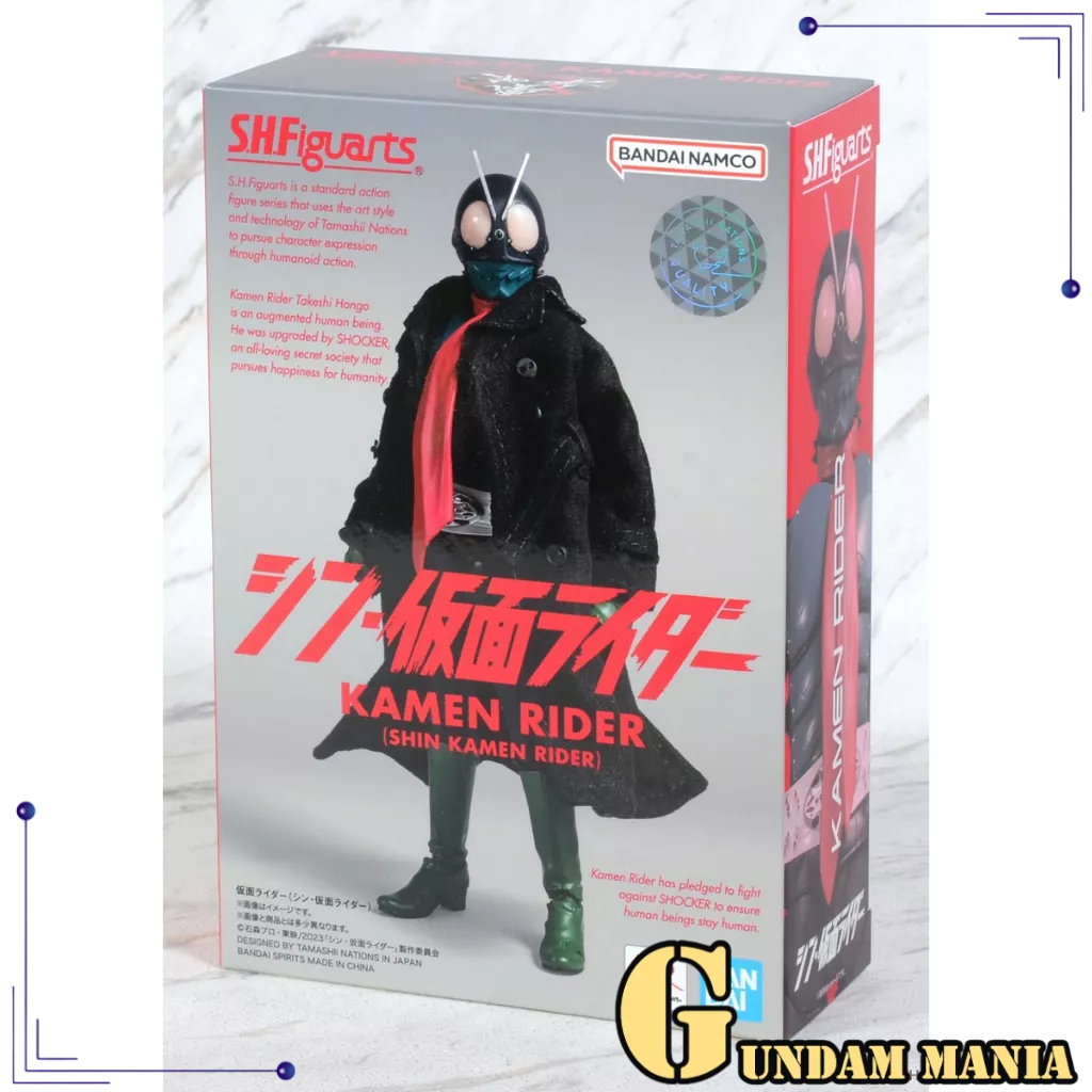 Bandai S.H.Figuarts Kamen Rider (Shin Kamen Rider) SHF | Shopee Malaysia