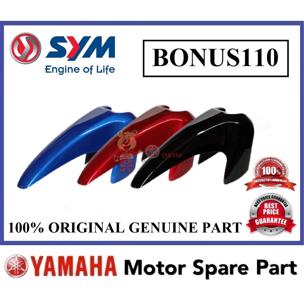 100% ORIGINAL SYM BONUS110 FRONT FENDER ASSY 0 61200-VA1-0001 MAGAT ...