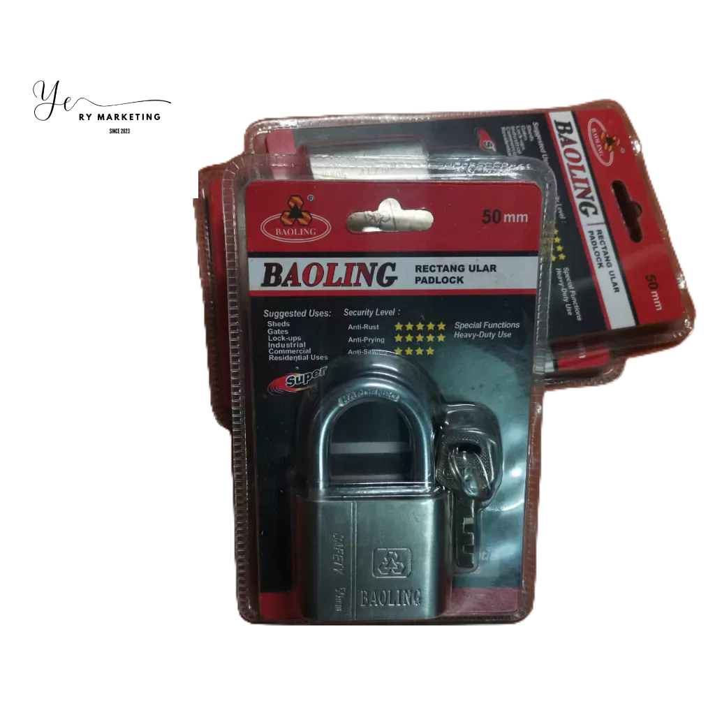 BAOLING PADLOCK 50mm Heavy Duty Lock 挂锁 | Shopee Malaysia