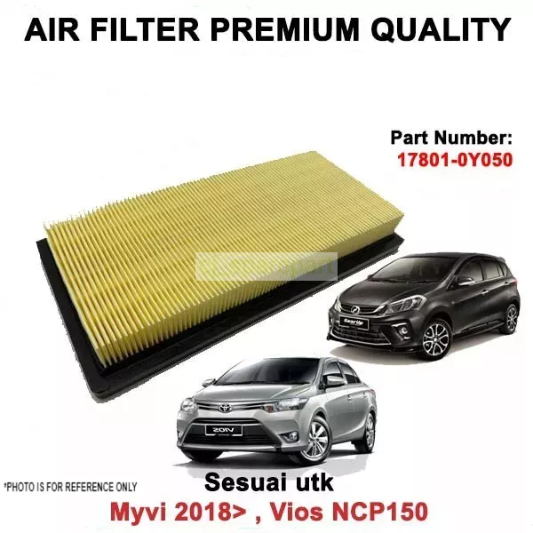 TOYOTA AIR FILTER 17801-0Y040 TOYOTA VIOS ALTIS AVANZA RUSH SIENTRA ...