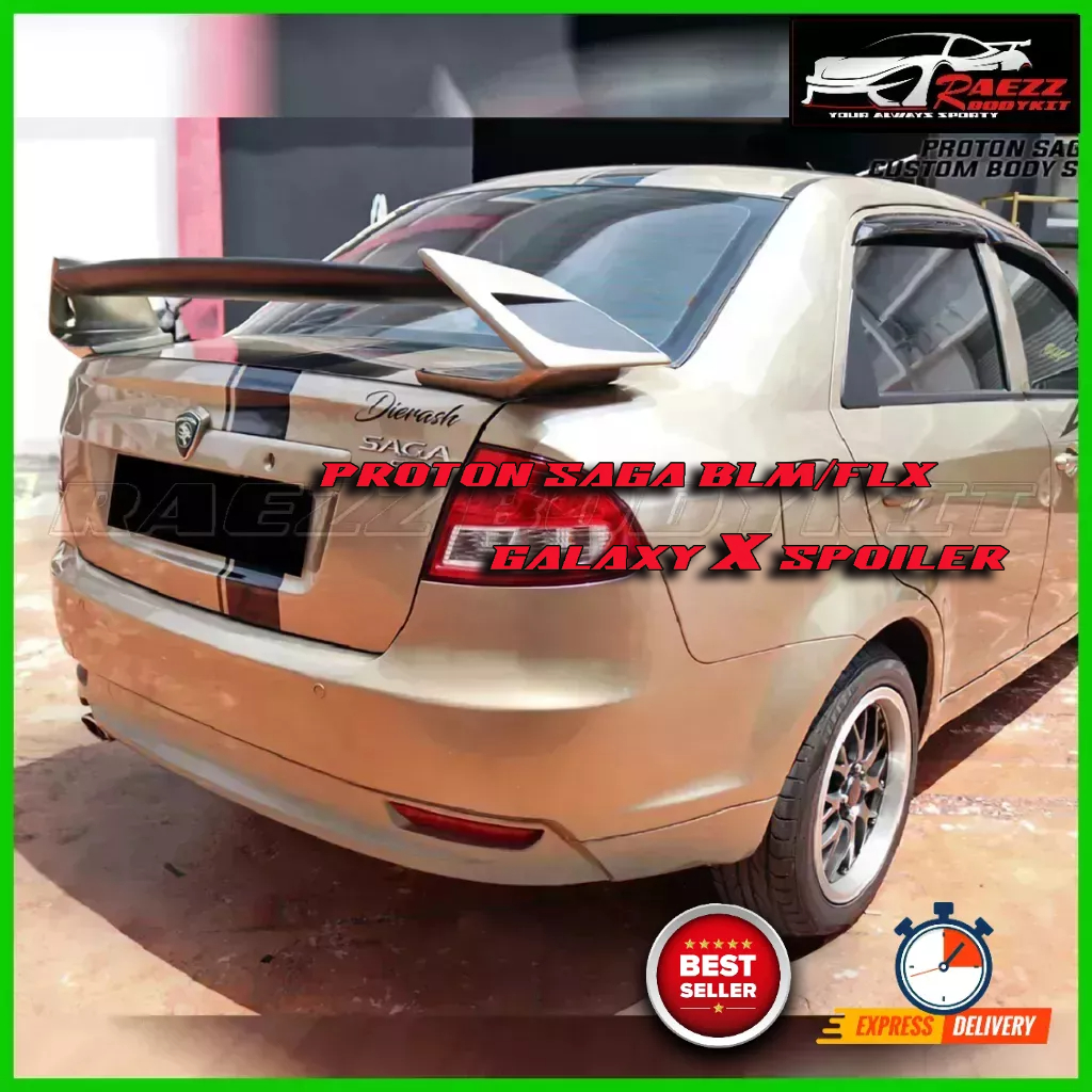 💥Ready Stock💥Proton Saga BLM/FLX Galaxy X Spoiler ( WITHOUT PAINT ...