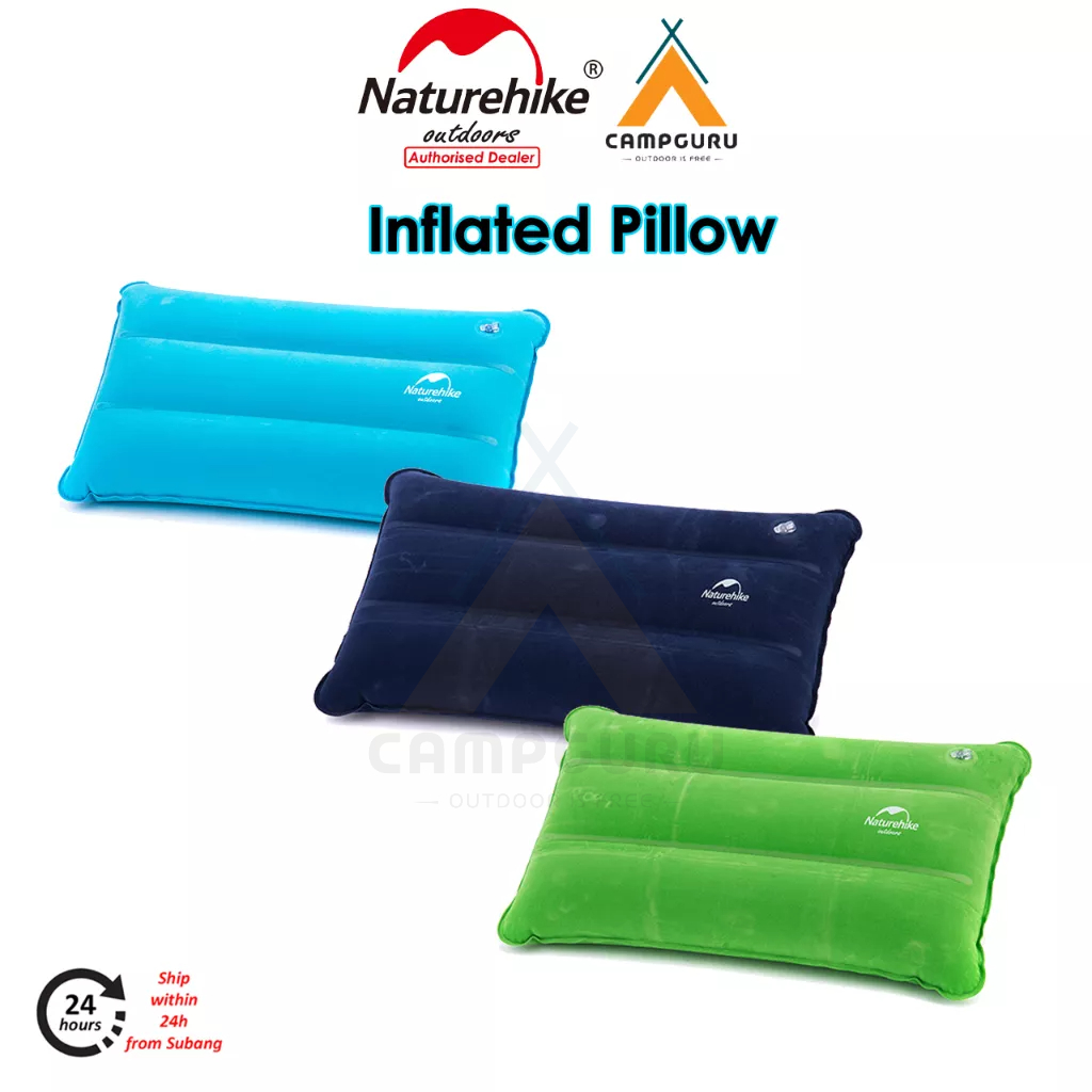 Naturehike Inflated Pillows Compressed Folding Non-slip Pillow Suede ...