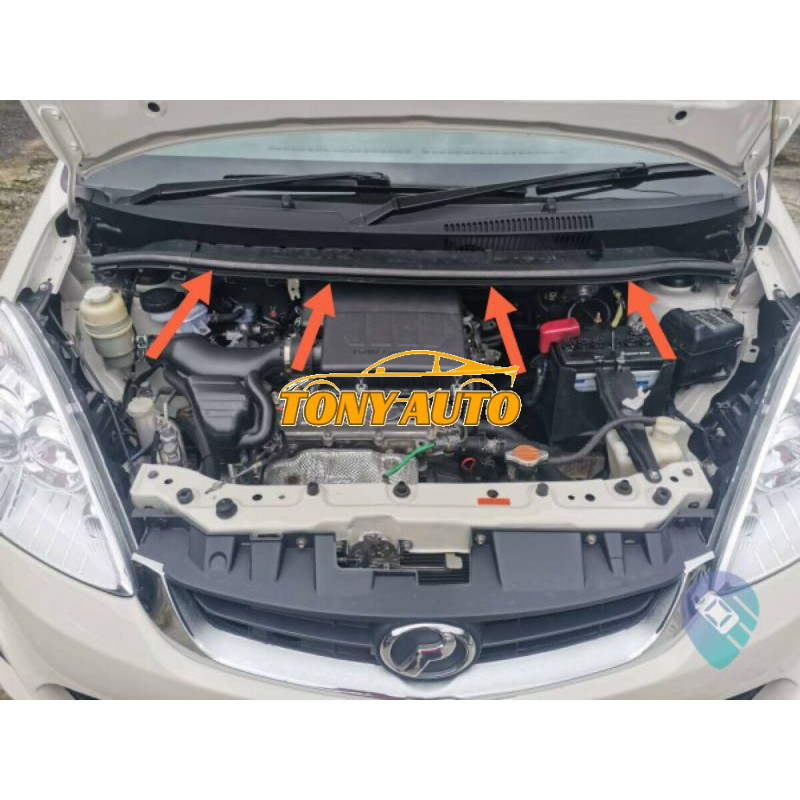 ORIGINAL ALZA WIPER PANEL RUBBER SEAL | Shopee Malaysia