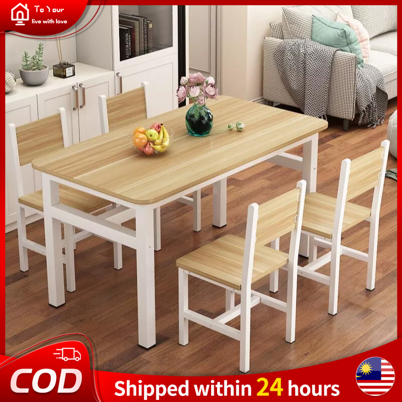 Dining room dining table four seater Modern Dining table and chair set ...