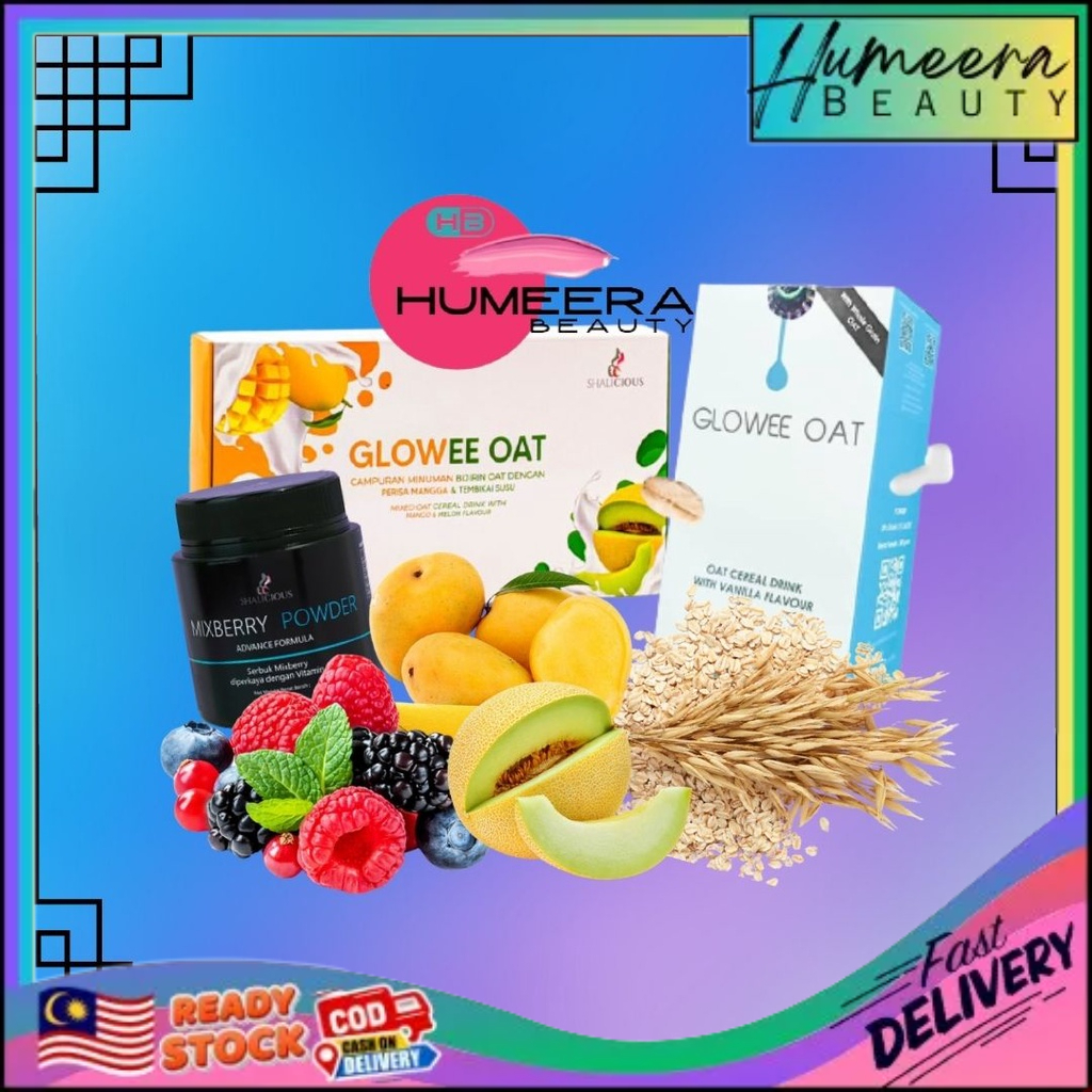 LAUREL B MIXBERRY POWDER / GLOWEE OAT 15 SACHET / GLOWEE OAT MANGO ...