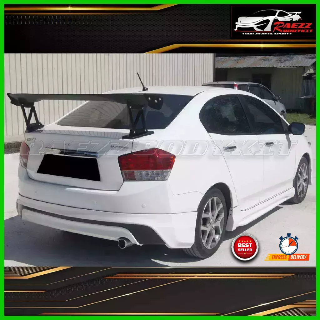 💥Ready Stock💥 Universal JS Racing Spoiler ( WITHOUT PAINT) **GT Wing ...