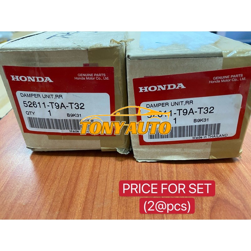 ORIGINAL HONDA CITY GM6 T9A / JAZZ GK T5A (2014-2019) REAR ABSORBER SET ...