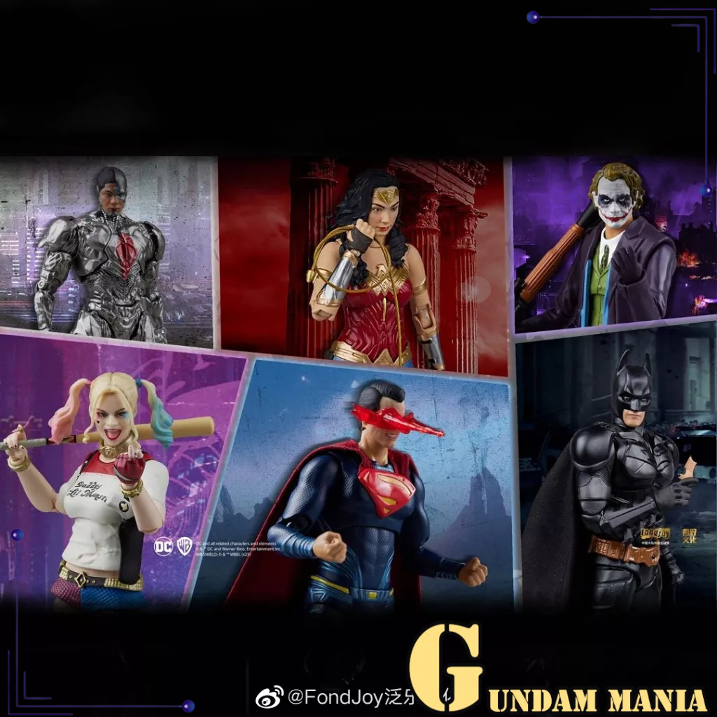 (1/9)Fondjoy Original DC Action Figure Series Batman / Superman ...