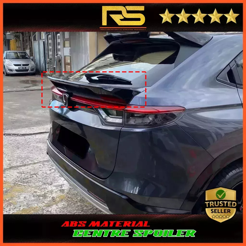 🇯🇵MG Style🔥Honda New HRV/Vezel Tahun * 2022 ~ 2025 * ABS Centre Spoiler ...