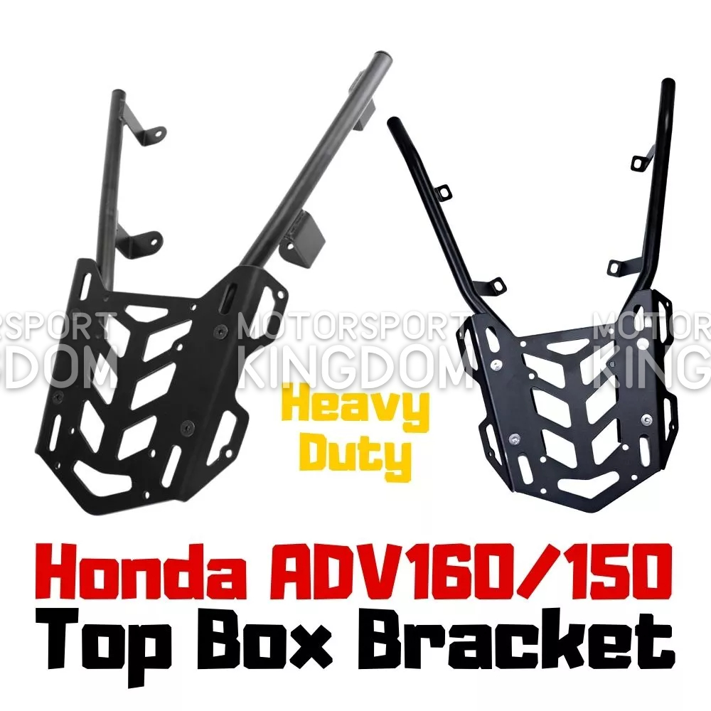 Honda ADV160 ADV150 Heavy Duty Top Box Bracket Rear Rack Monorack Top ...