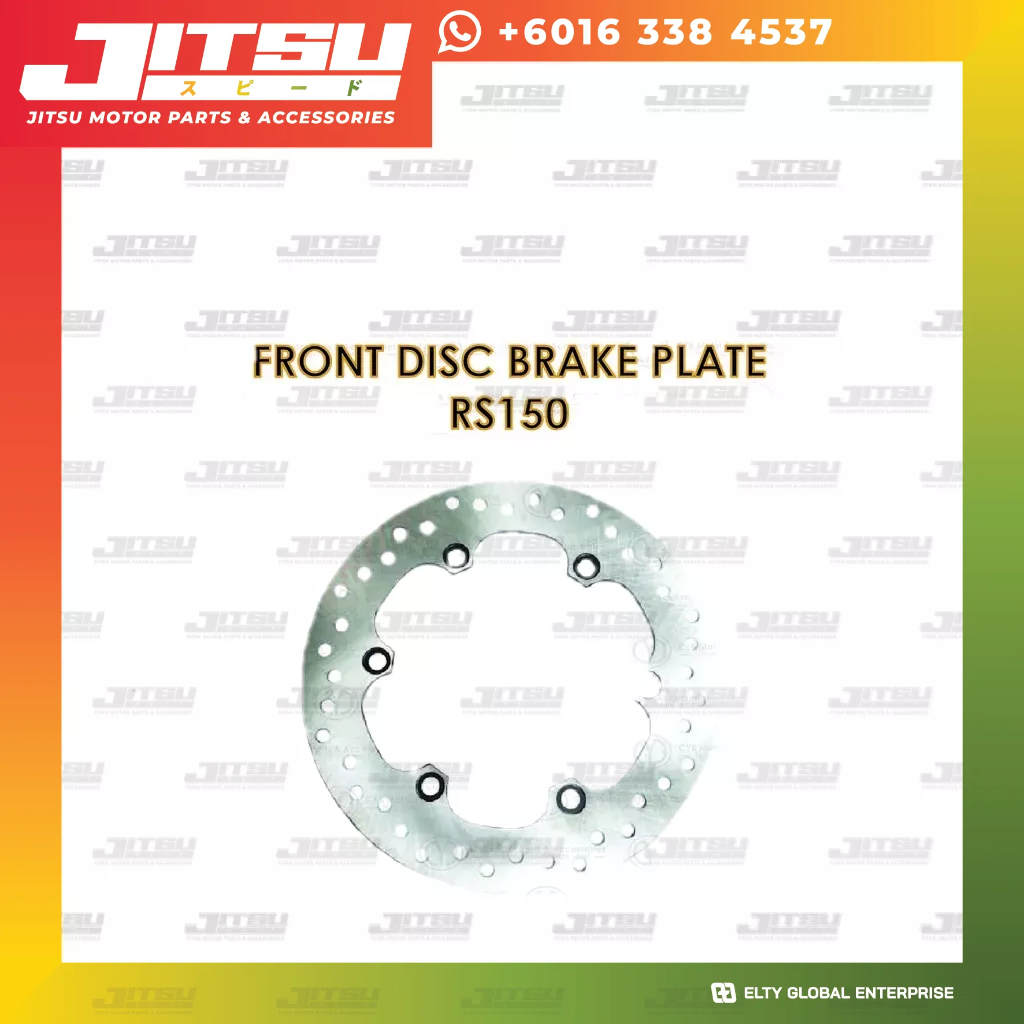 Front Disc Brake Plate HONDA RS150 Plat Brek Cakera Depan JITSU ...