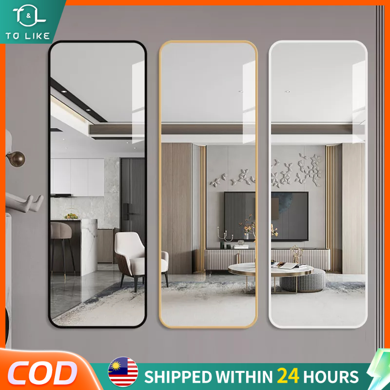 Modern nordic style Full-length Mirror wall mirror bedroom living room ...