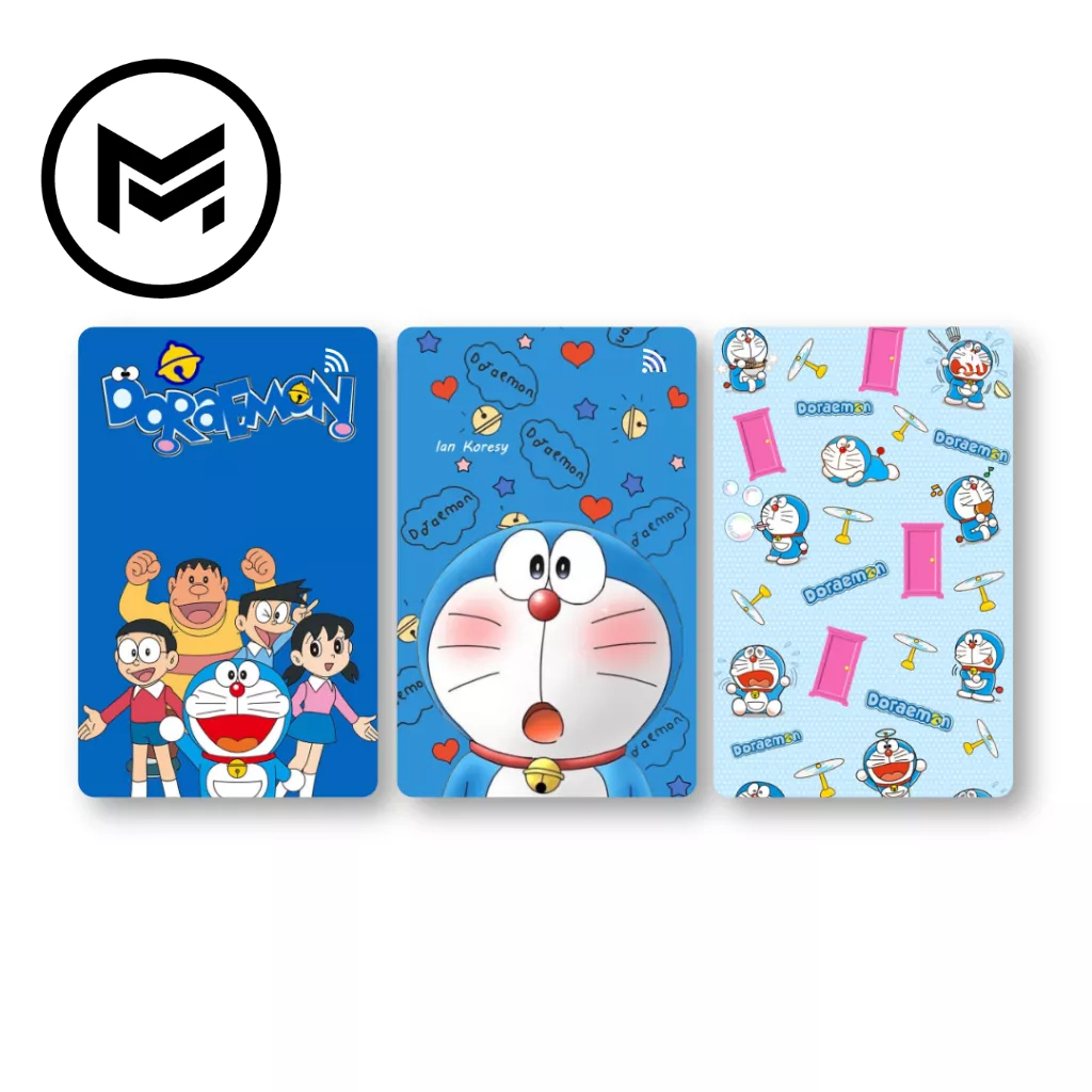 DORAEMON - Touch n Go Card Sticker Cover, ATM BANK Sticker (Waterproof ...