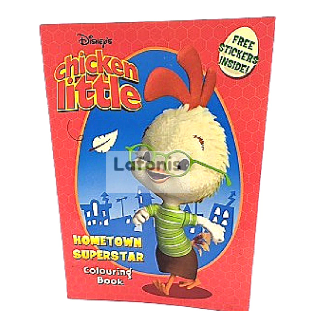 (Lafonis) Chicken Little HomeTown Super Star Coloring Book(20*25.5*0 ...
