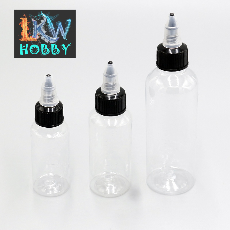 Plastic Paint Thinner Easy Pour Bottle 30ml/60ml/100ml | Shopee Malaysia