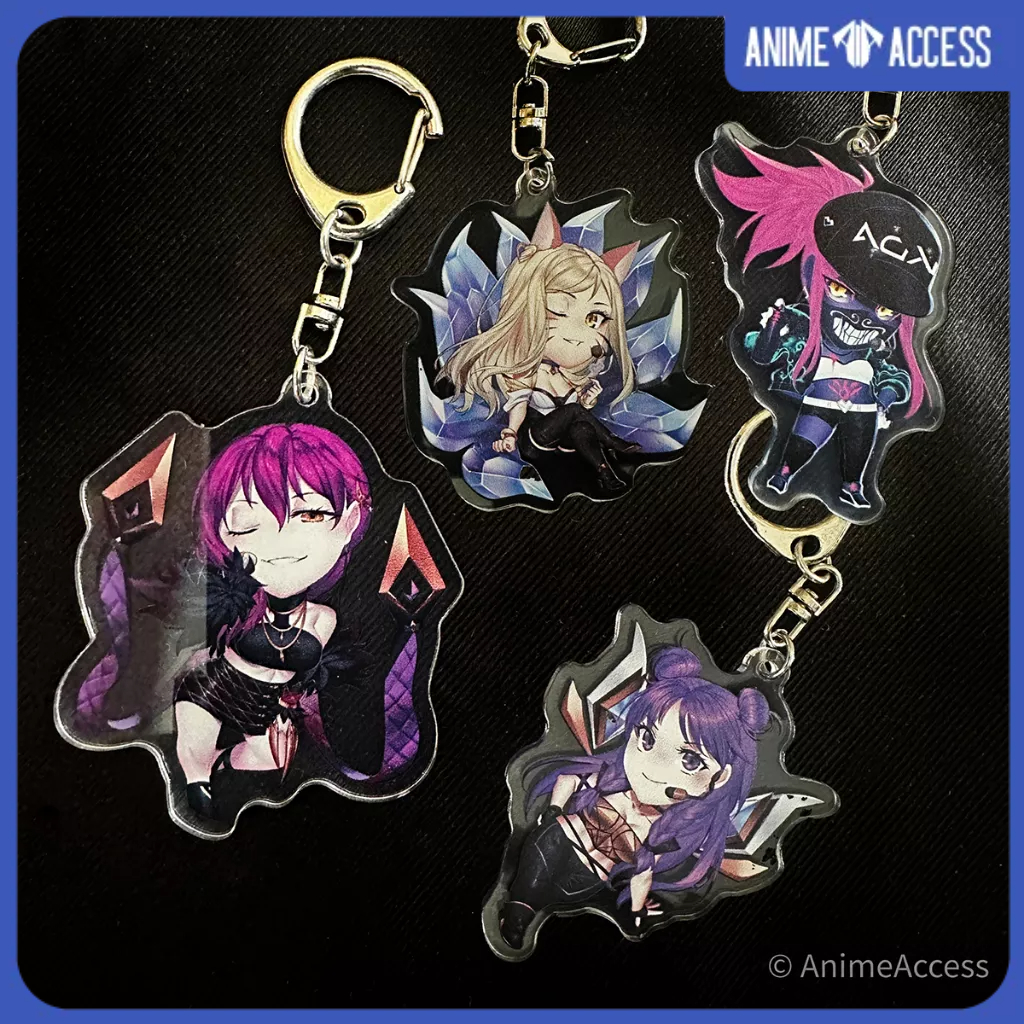 League of Legends KDA Popstar Doujin LOL Fanart Double-sided Anime ...