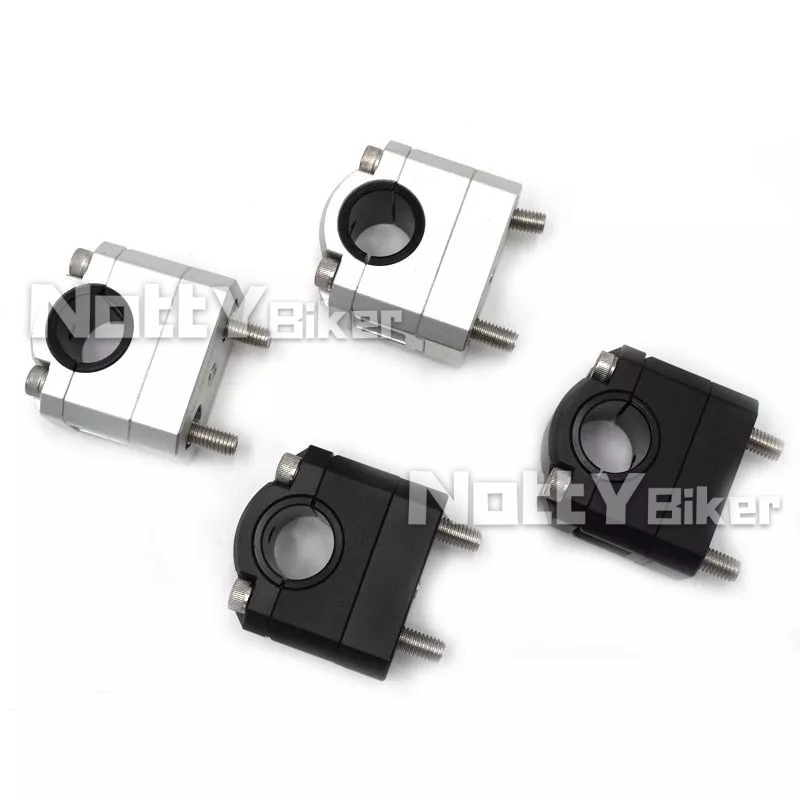 UNIVERSAL HANDLE BAR RISER FOR 22mm or 28mm BARS CLAMP ADV160 MT07 MT09 ...