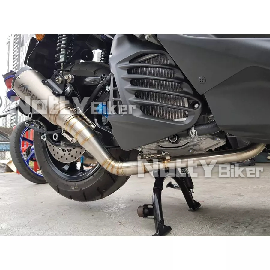 Yamaha NMax 155 Motorcycle Stainless Steel Exhaust Escape Scooter ...