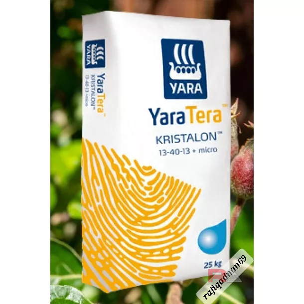 5KG REPACK Baja Aruh Putik Buah Larut Air Yara Tera KRISTALON YELLOW 13 ...