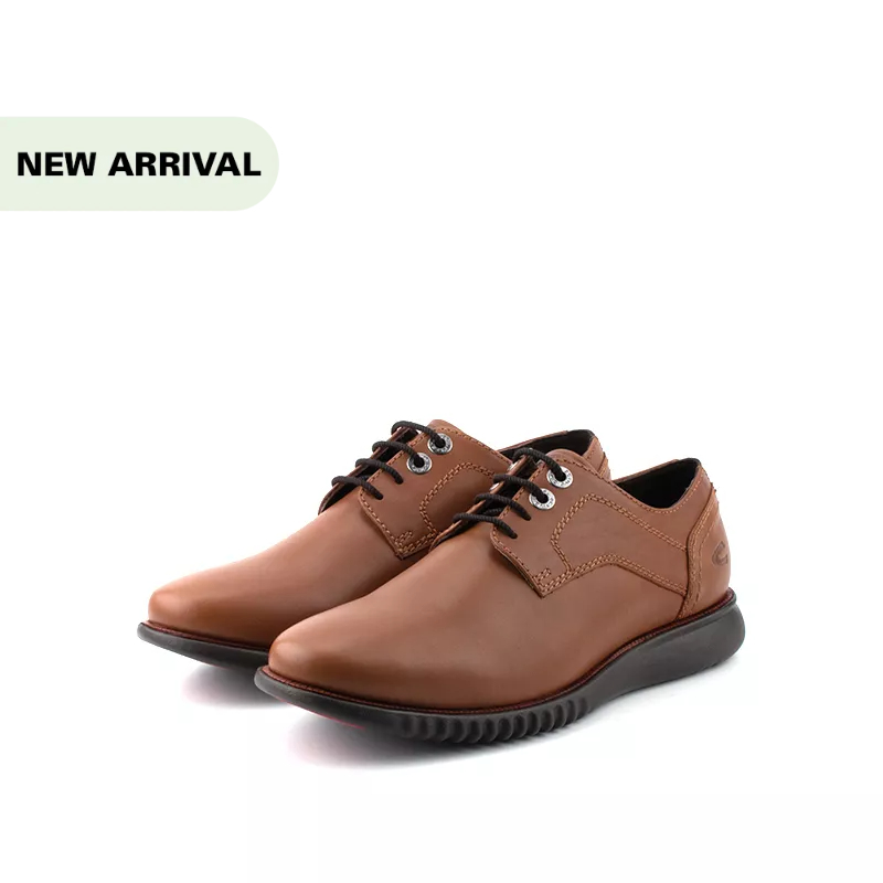 camel active Smooth Lace Up Shoes Men Dark Tan HARDEN (802321-CD1-82 ...