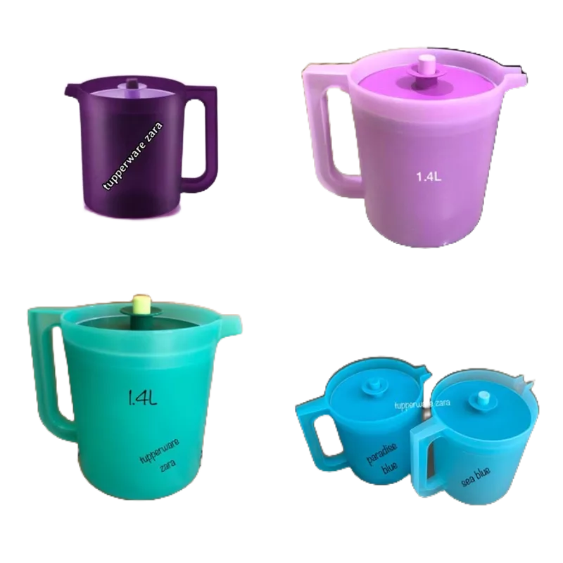 TUPPERWARE Push Button Pitcher 1L | Blossom Pitcher | Jug Air | Shopee ...