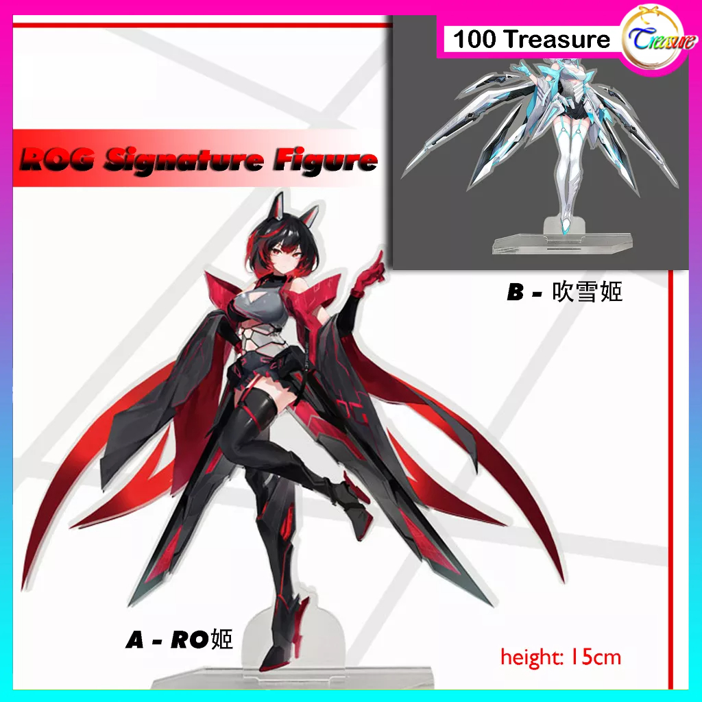 Pre-order: Case Computer CPU ROG New Signature Figure RO姬 吹雪姬 - 15cm ...